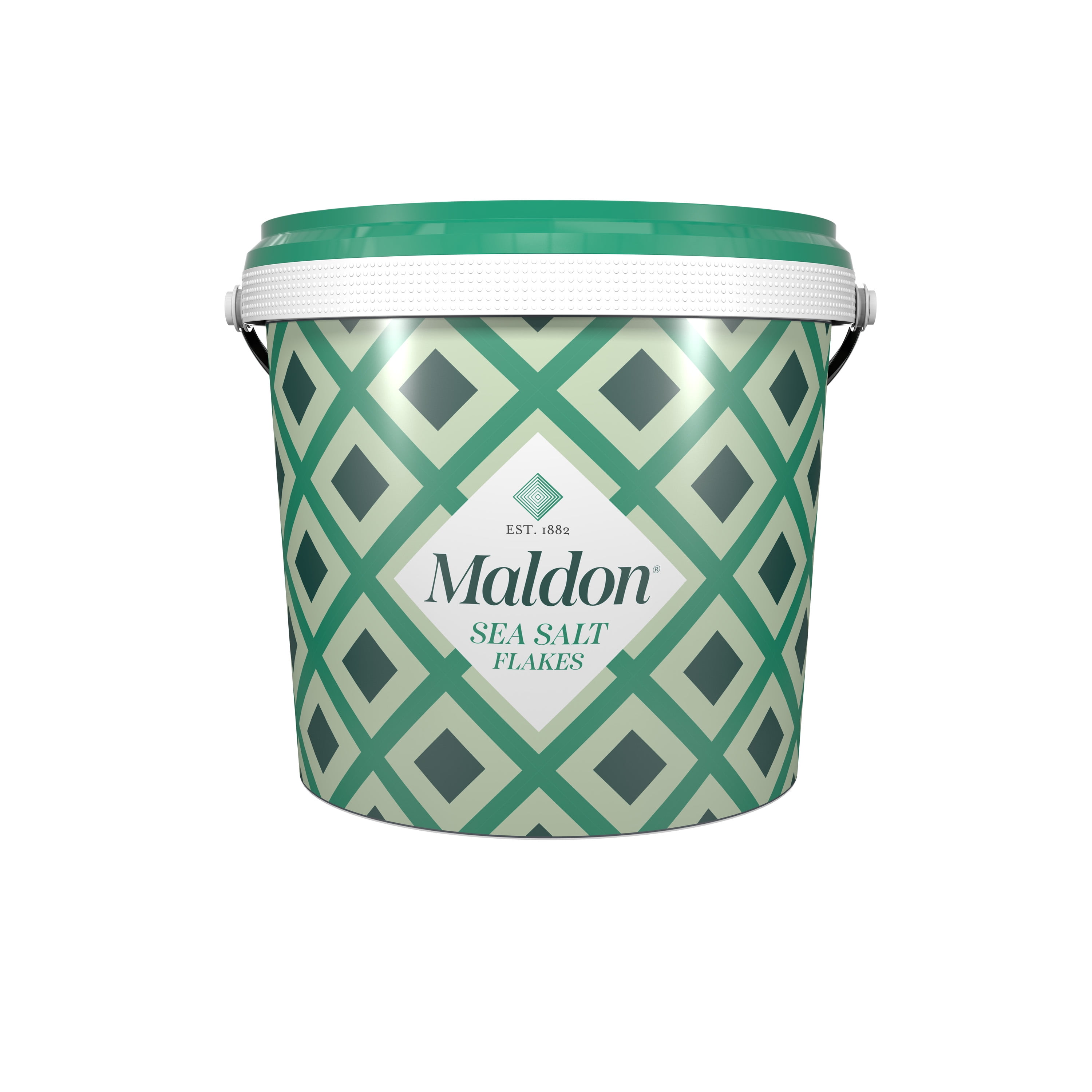 Maldon Sea Salt Flakes, 3.4 lb Pack, Coarse Crystal Kosher, Gourmet ...