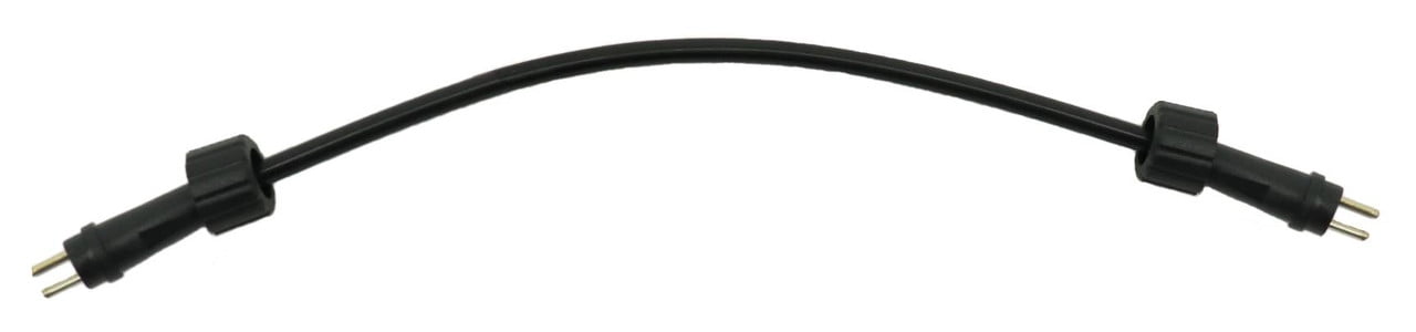 Male 2-Prong/pin x Male 2-prong/pin Adapter 12V PLMP (8 inch length ...