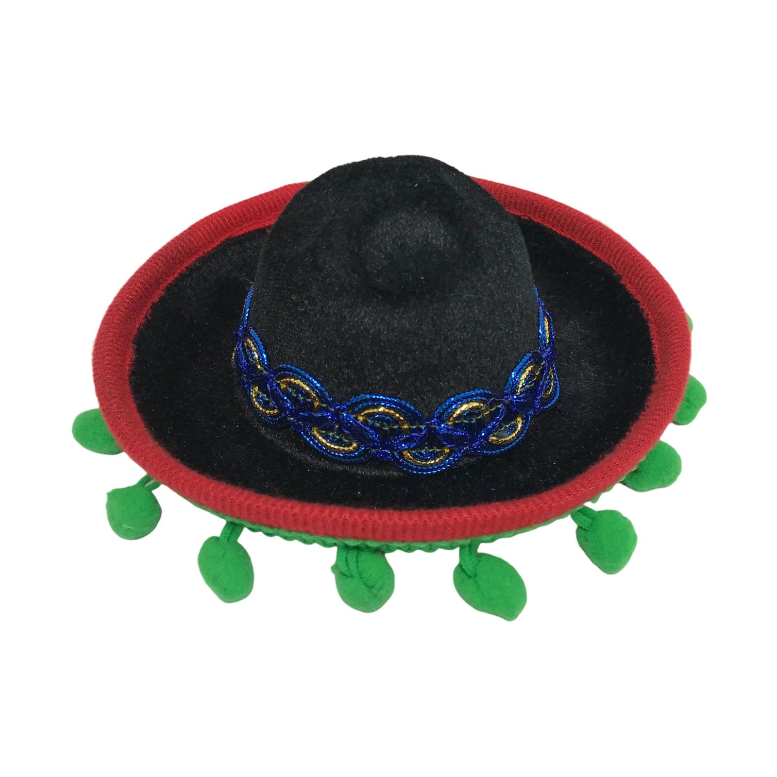 Male And Women Style Mexican Straw Hat Ethnic Style Summer Straw Craft ...