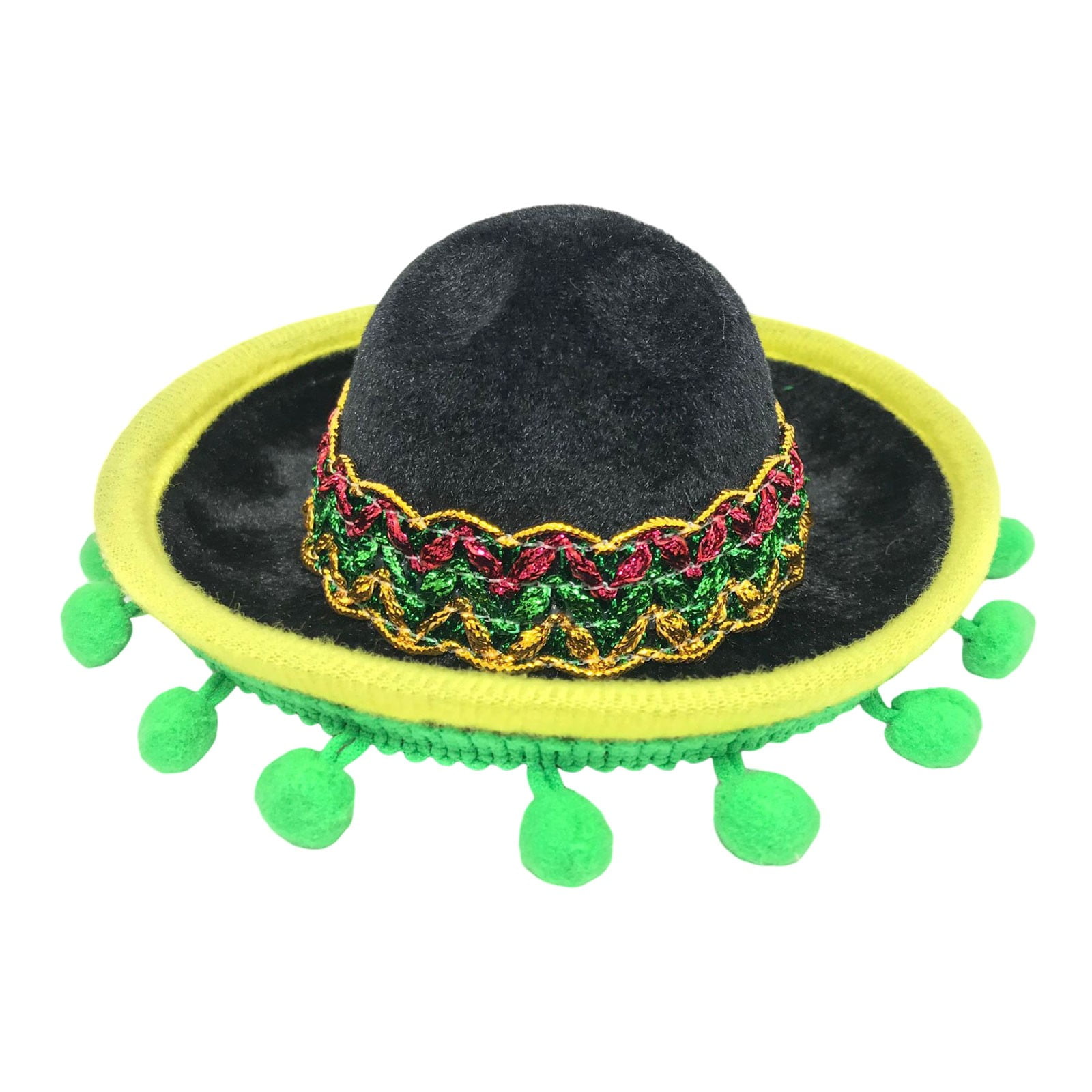 Male And Women Style Mexican Straw Hat Ethnic Style Summer Straw Craft ...