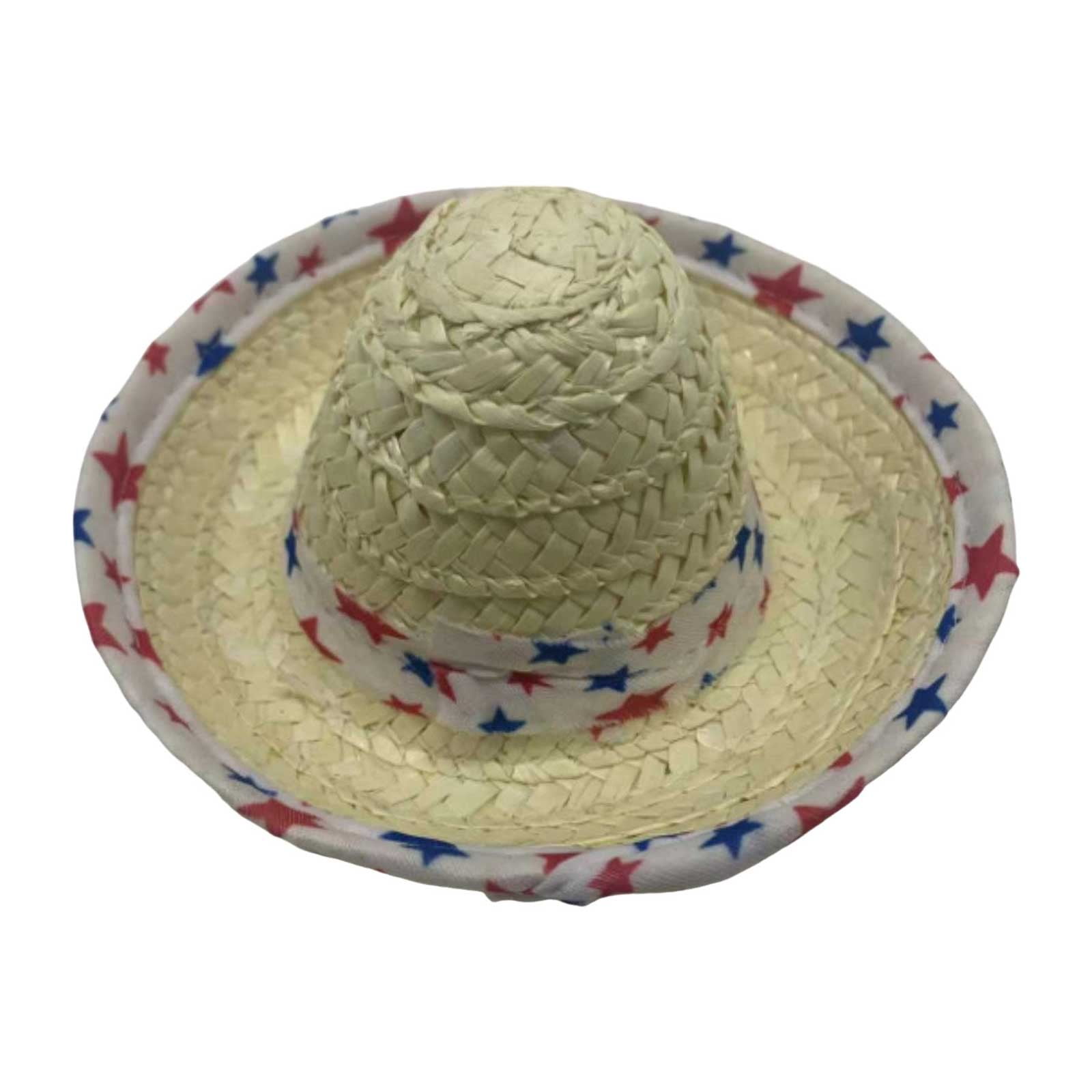 Male And Women Style Mexican Straw Hat Ethnic Style Summer Straw Craft ...