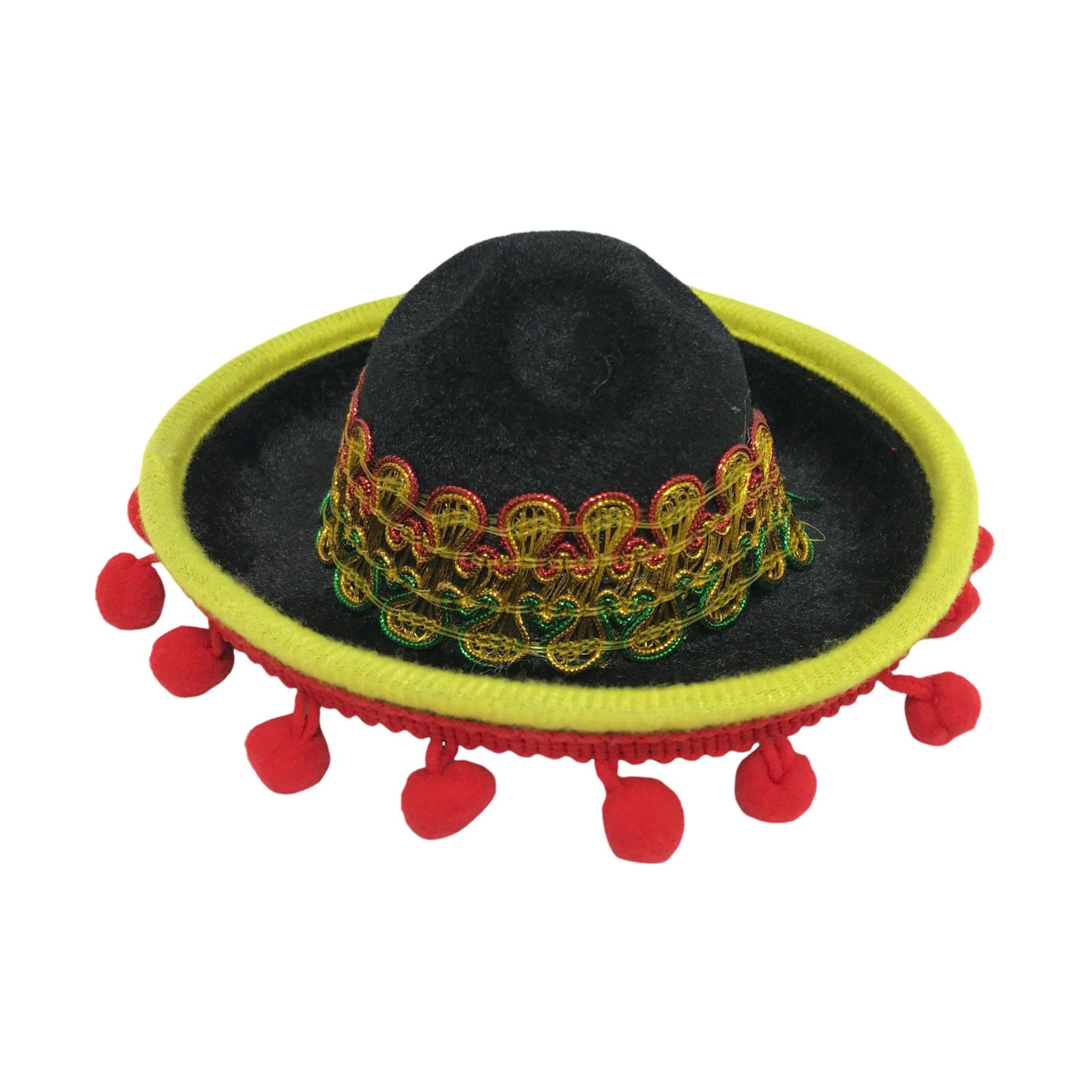 Male And Women Style Mexican Straw Hat Ethnic Style Summer Straw Craft ...