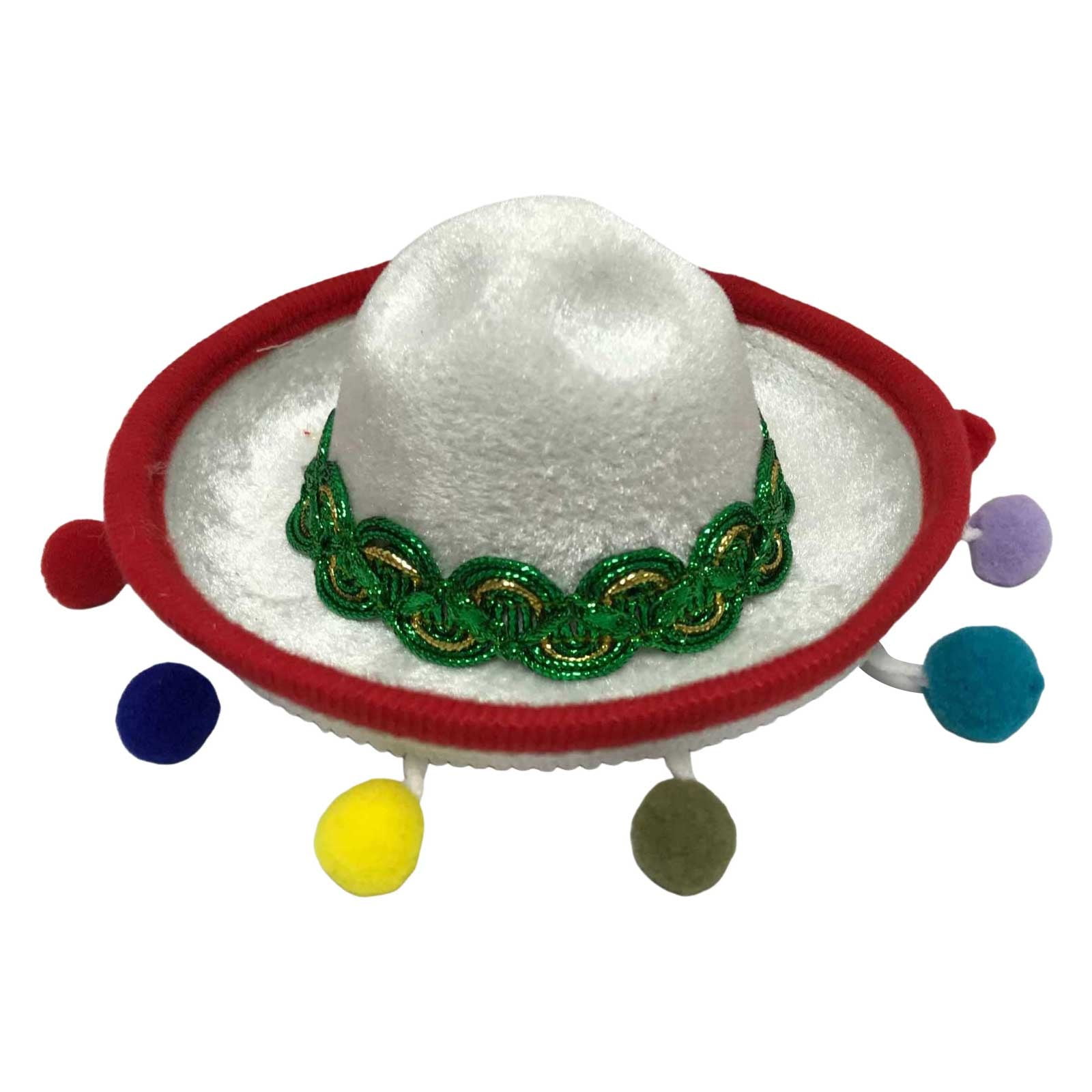 Male And Women Style Mexican Straw Hat Ethnic Style Summer Straw Craft ...
