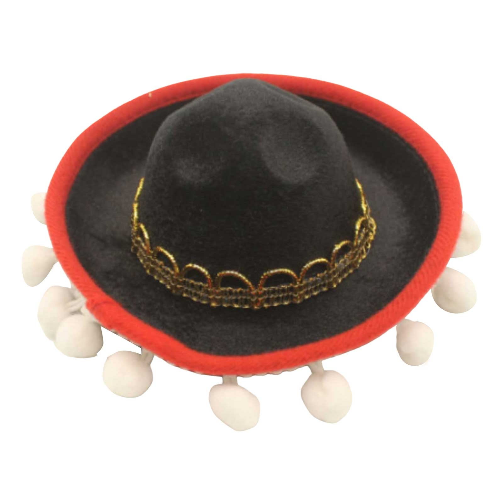 Male And Women Style Mexican Straw Hat Ethnic Style Summer Straw Craft ...
