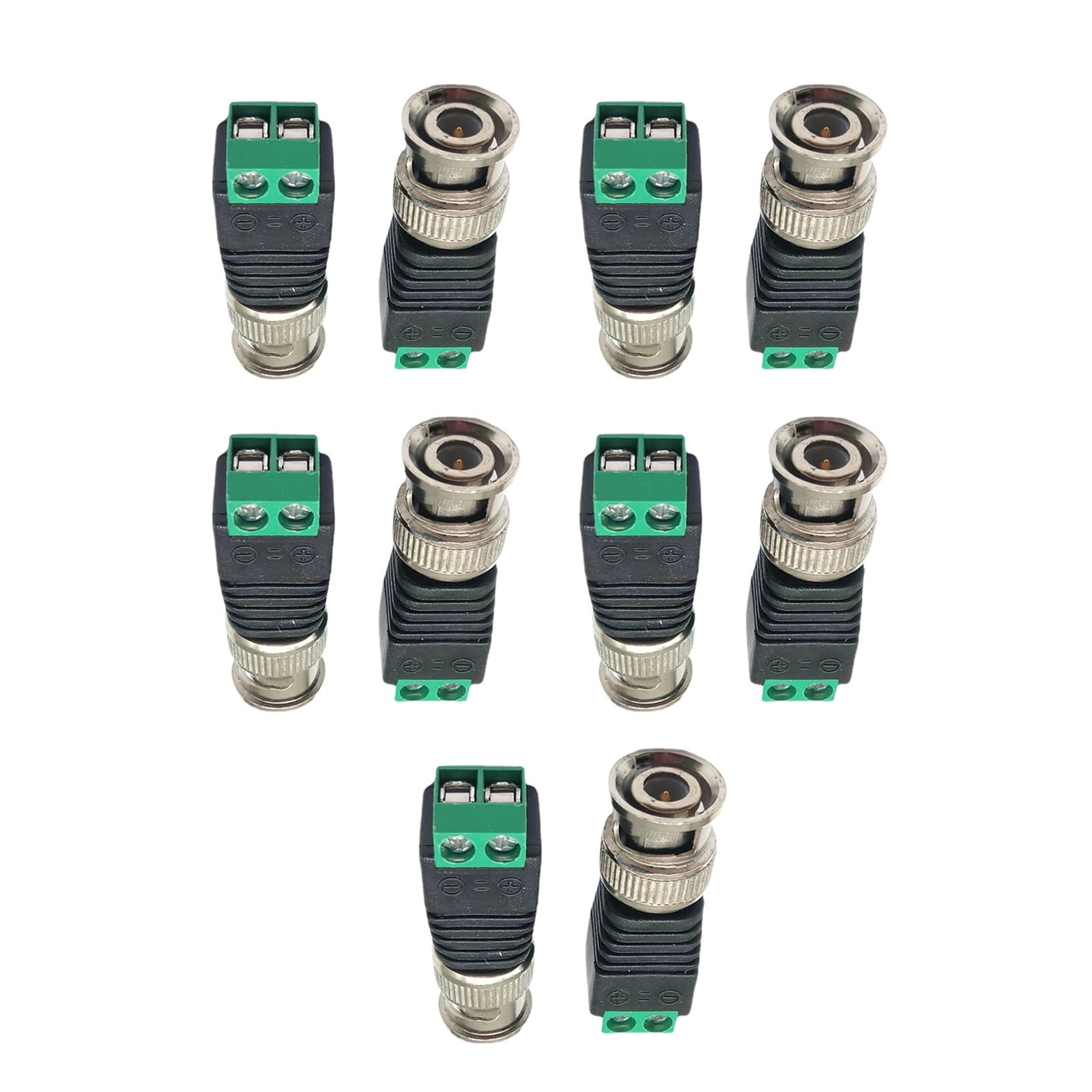 Male BNC to Terminal Block Connectors Easy Installation for CCTV ...