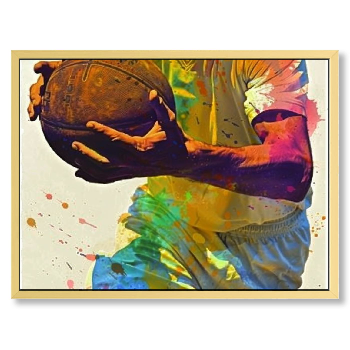 Male Basketball Player Sport Abstract Ideal for Lovers of Basketball ...