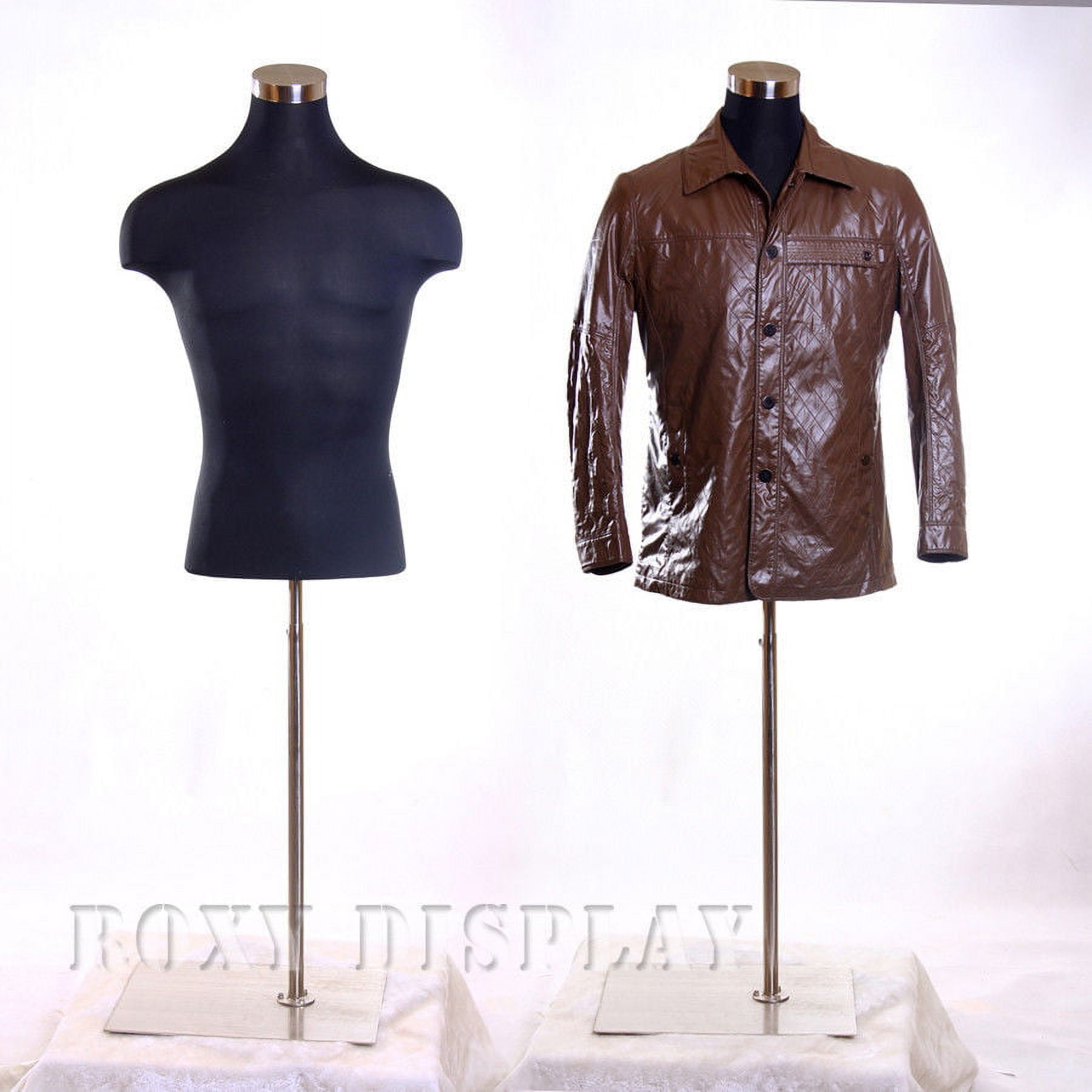 Male Body Form Mannequin Dress Body Form #JF-33DD02+BS-05 - Walmart.com