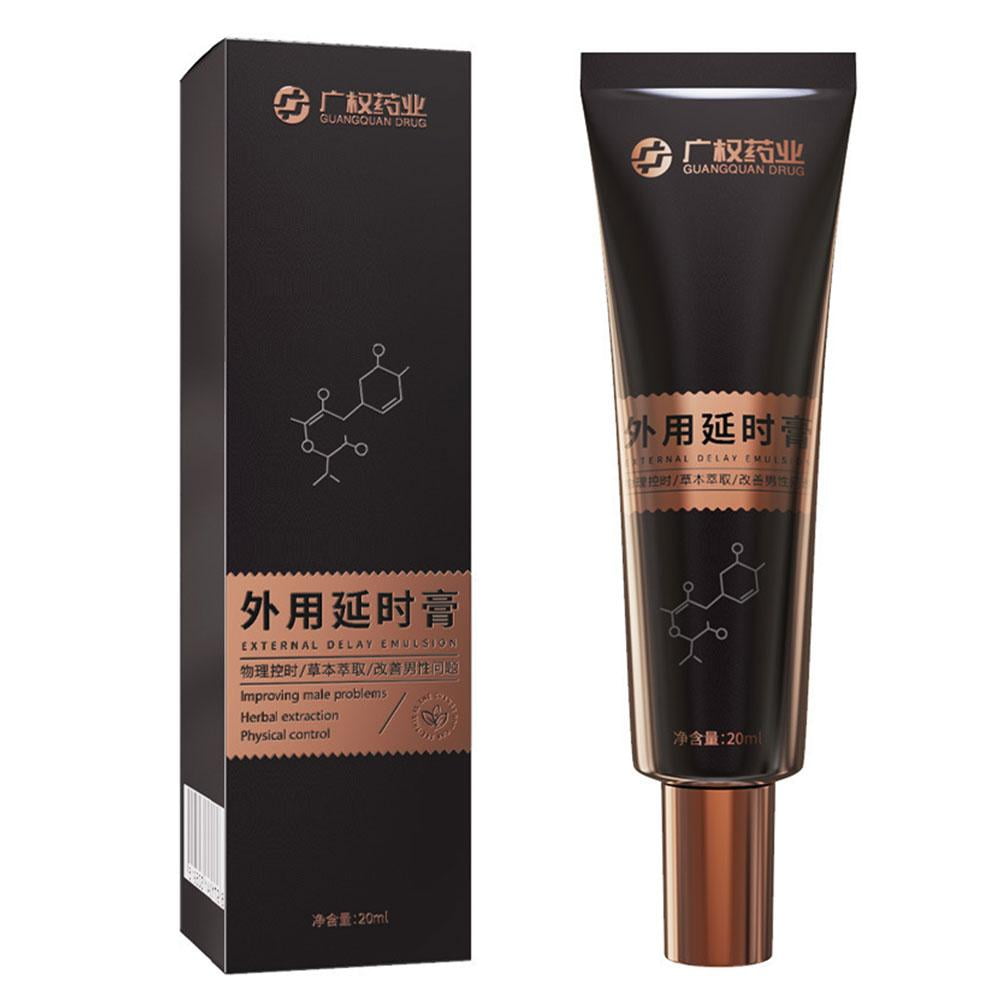 Male Delay Cream, Natural Plant Extracts, Long-Lasting Effect, Quick ...
