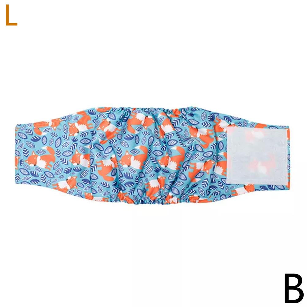 Male Dog Puppy Pet Nappies Diapers Belly Wrap . R6H6 - Walmart.com