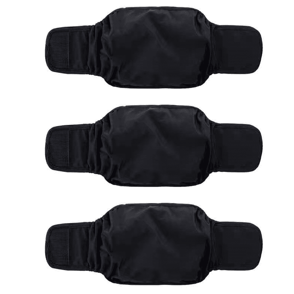 Male Dog Wraps Belly Bands ，Washable Reusable Absorbent Dog Diapers for ...