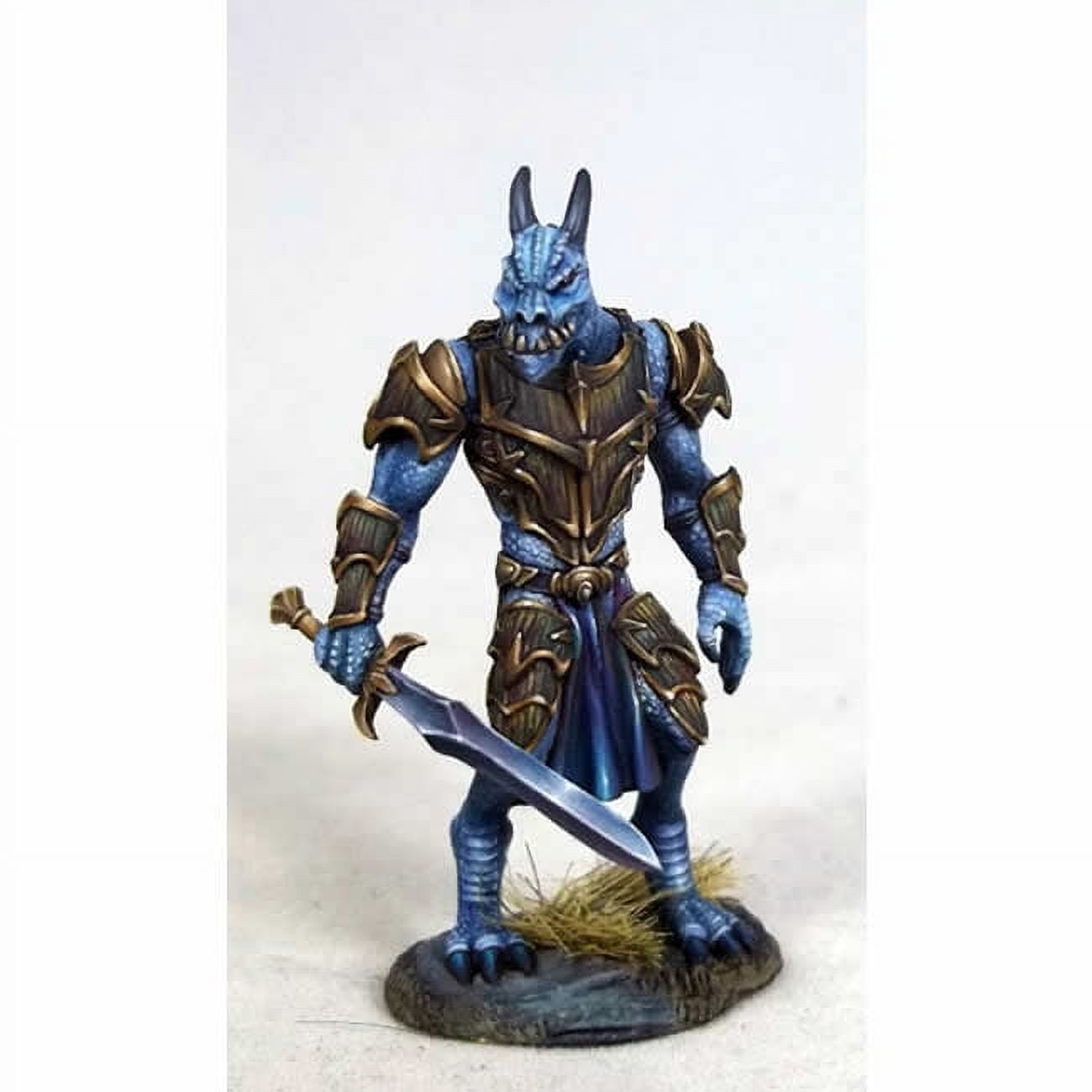 Male Dragonkin Warrior Miniature Visions In Fantasy Dark Sword ...
