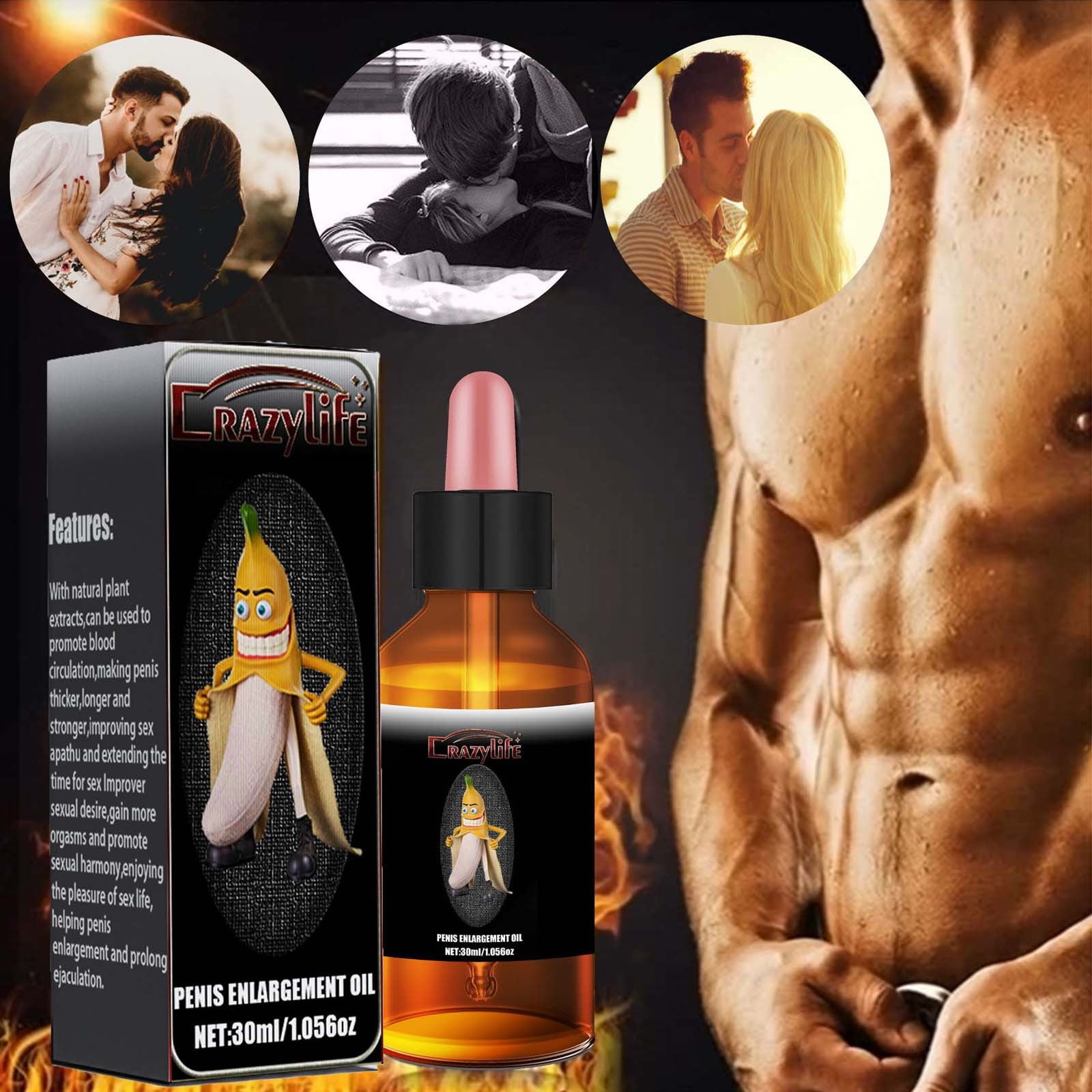 Male External Private Parts Care Massage Oil Mens Erotic Exercise Oil