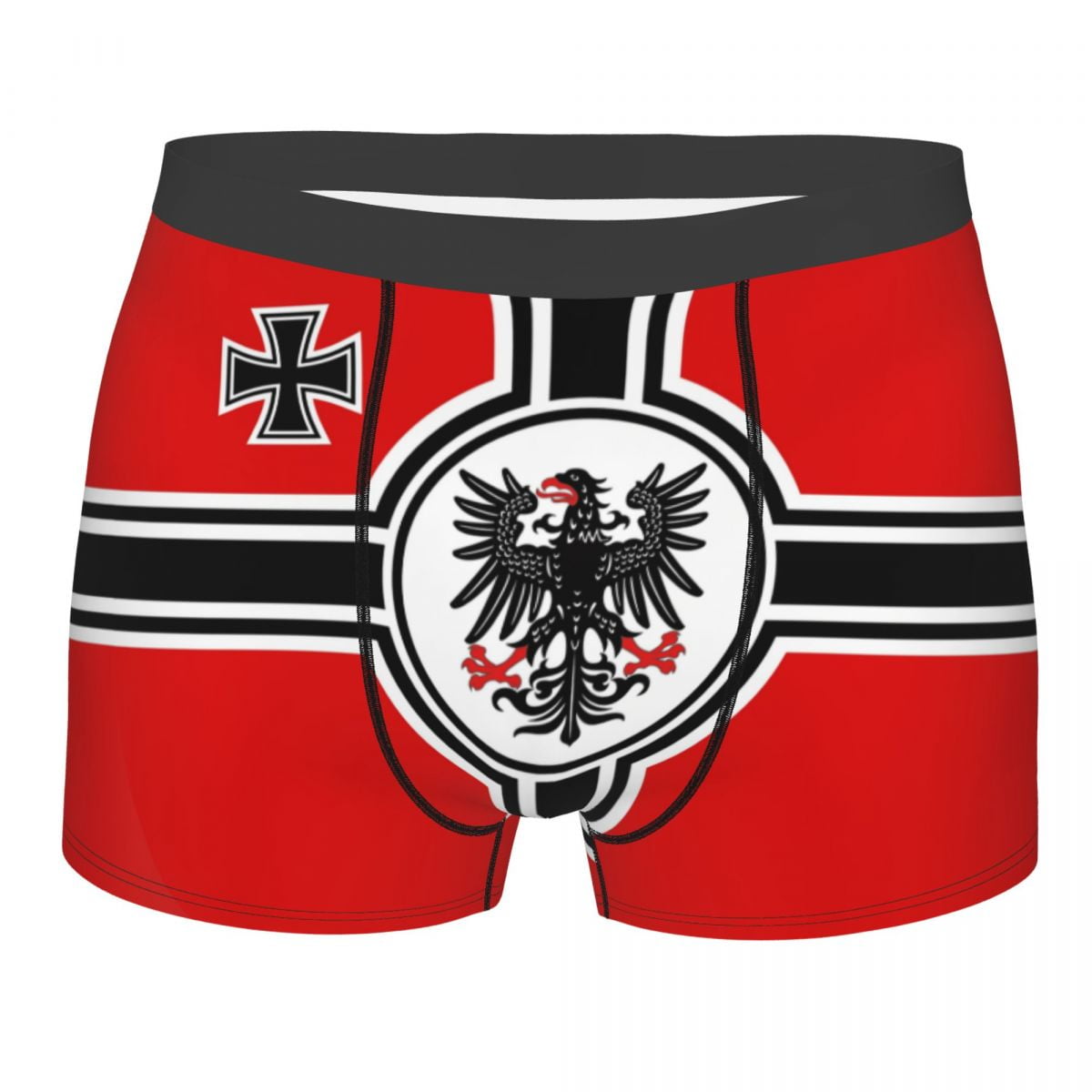 Male Fashion German Flag Underwear Coat of Arms of Germany Boxer Briefs ...