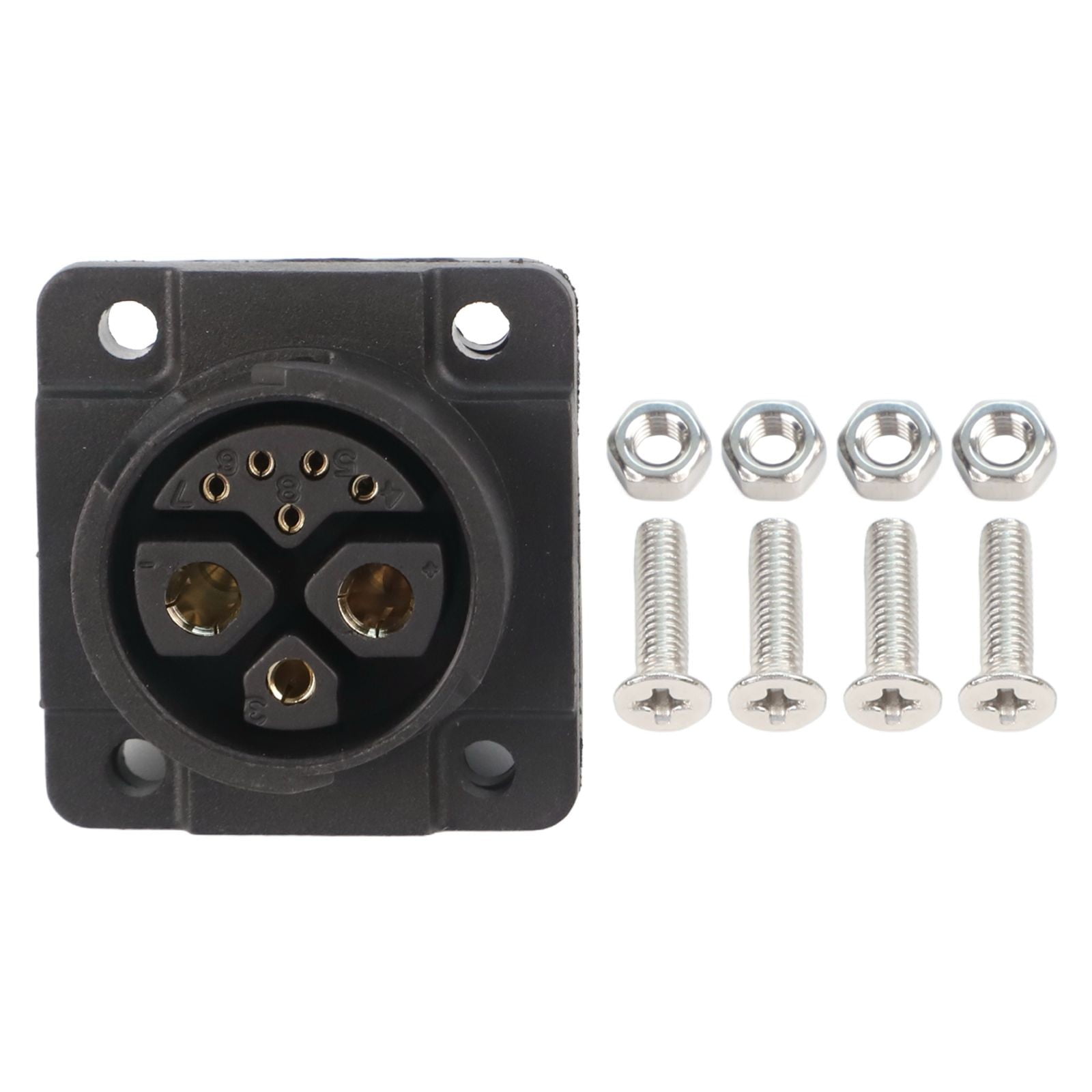 Male Female 2+1+5 Pins Battery Connector With Ip67 Waterproof Rating ...