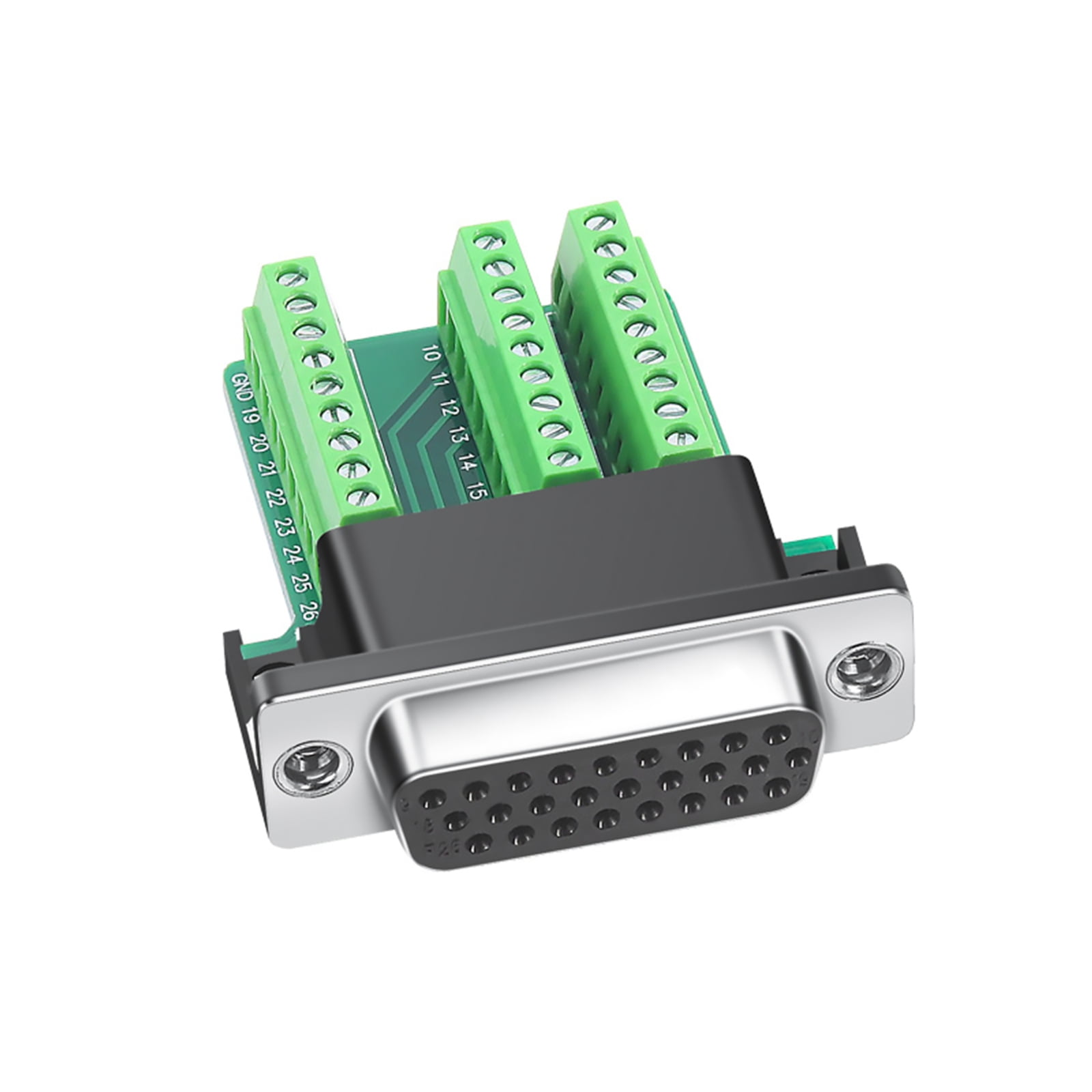 Male/Female Adapter to PCB Terminal Signals Signals Module Board ...
