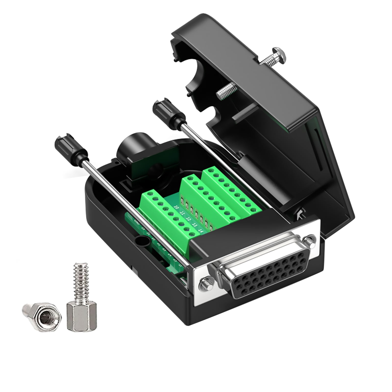Male/Female Adapter to PCB Terminal Signals Signals Module Board ...