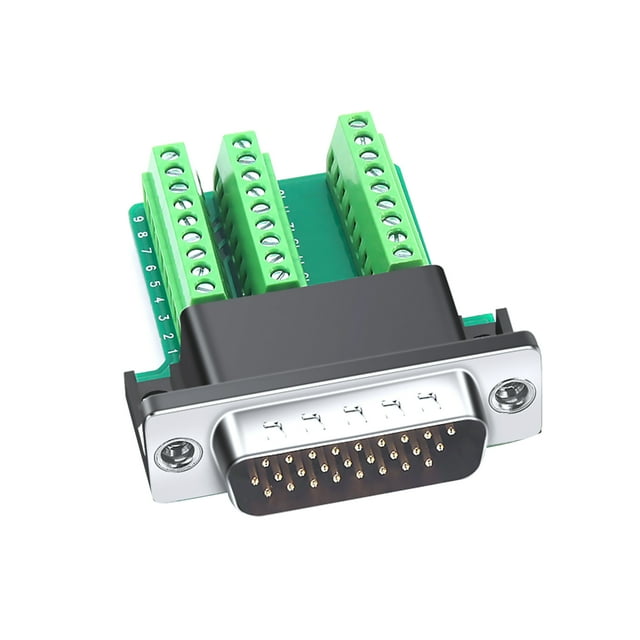 Male/Female Adapter to PCB Terminal Signals Signals Module Board ...