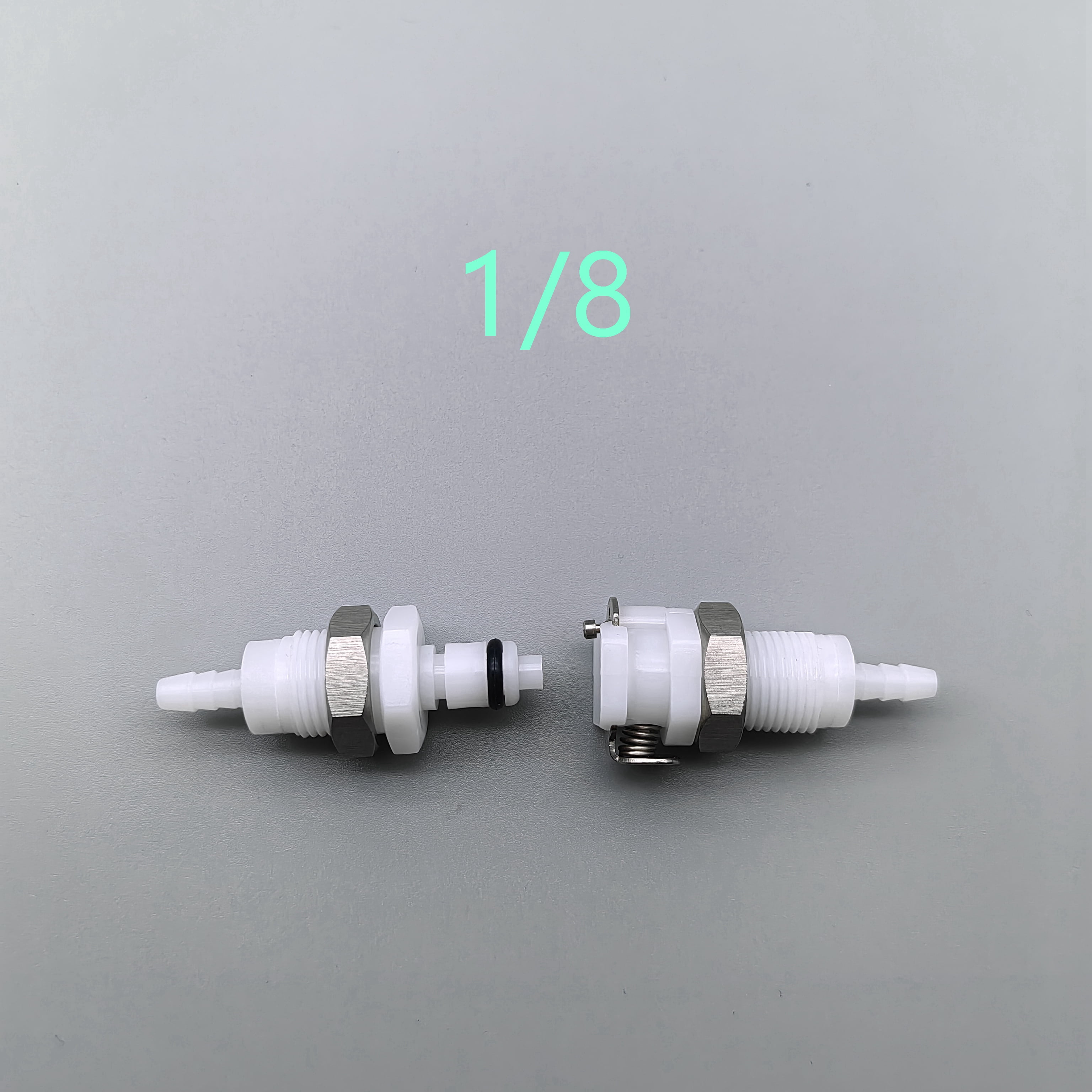 Male Female-CPC Liquid Quick Disconnect Connector, Plastic POM Shutoff ...