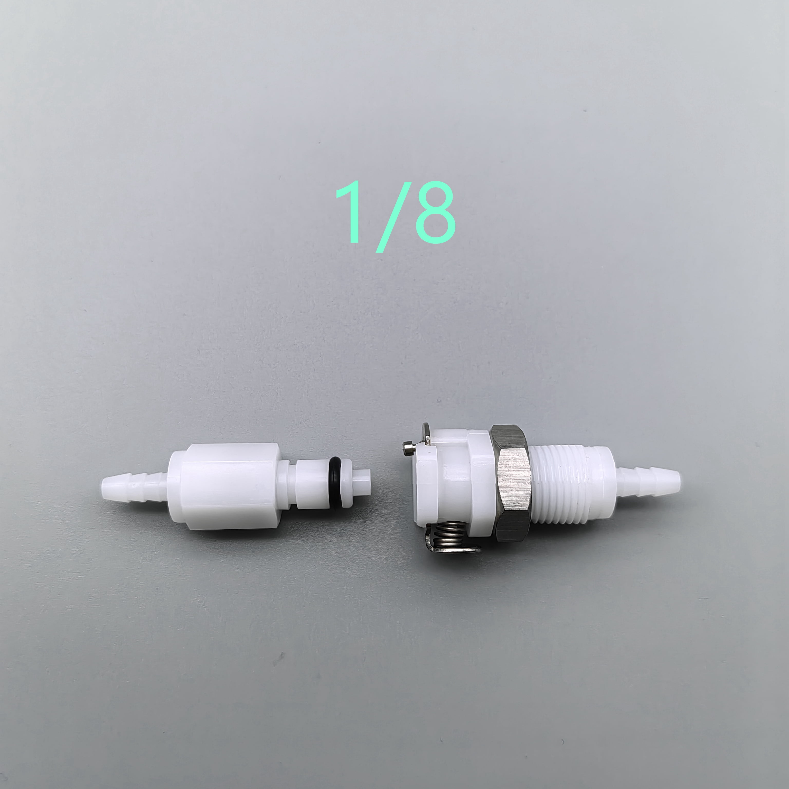 Male Female-CPC Liquid Quick Disconnect Connector, Plastic POM Shutoff ...
