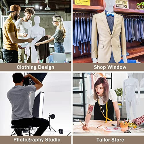 Male/Female Mannequin Full Body Dress Seamstress Model Poseable ...