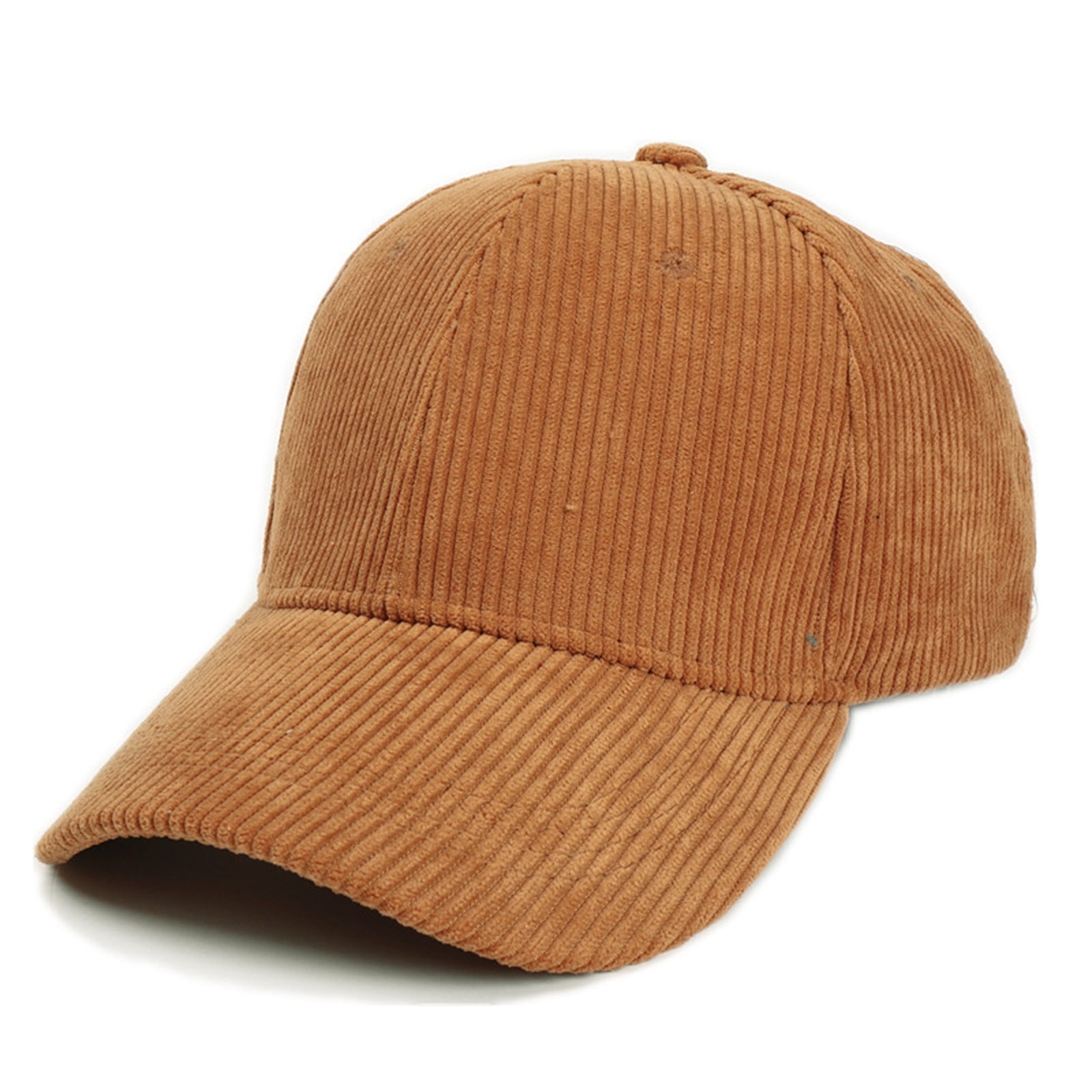 Male Female Neutral Summer Solid Baseball Caps Corduroy Hat Visors Lean ...