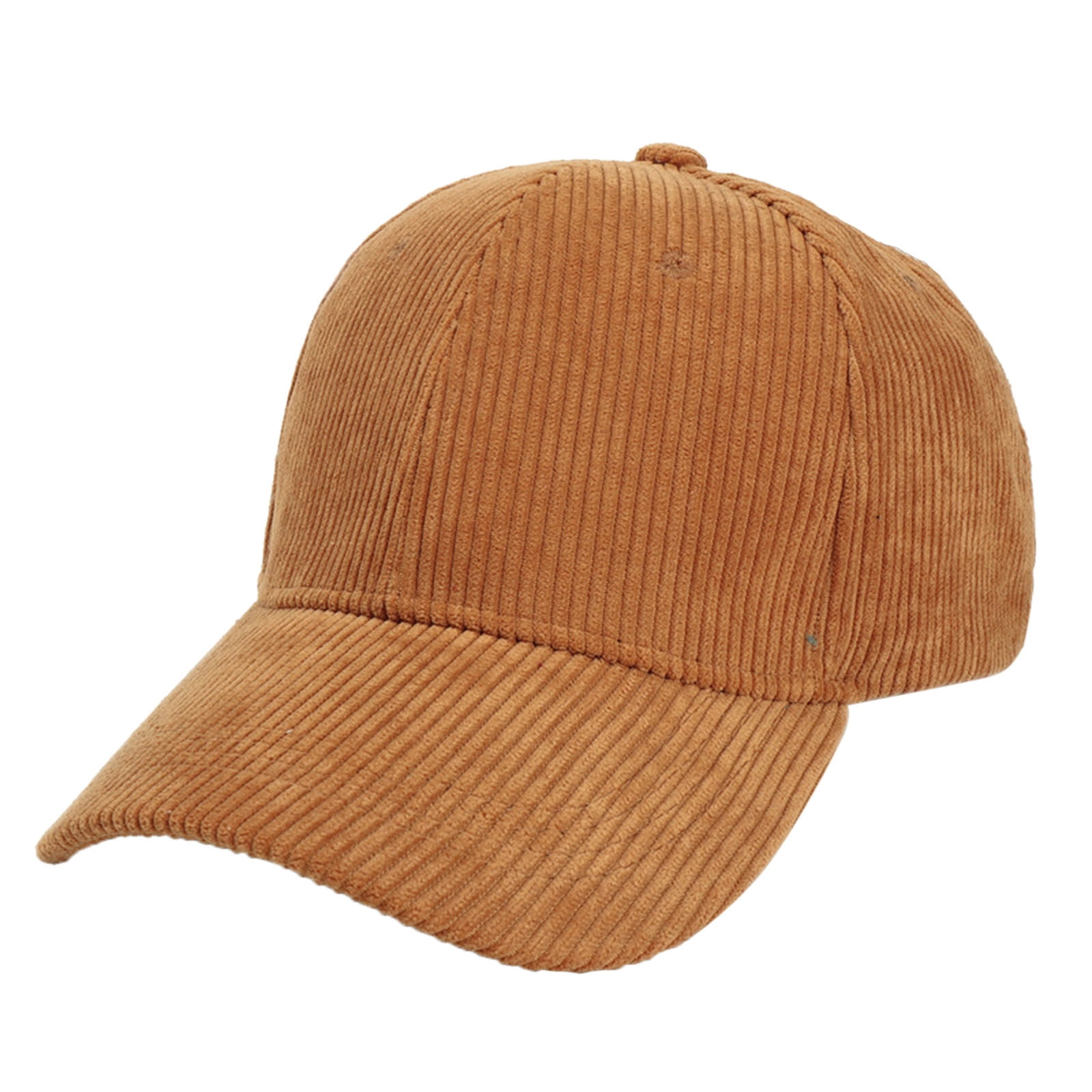 Male Female Neutral Summer Solid Baseball Caps Corduroy Hat Visors ...