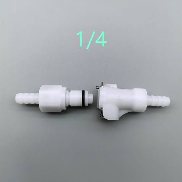 Male Female-Plastic Quick Connect Pipe Fittings, Barb Fittings, Inline ...