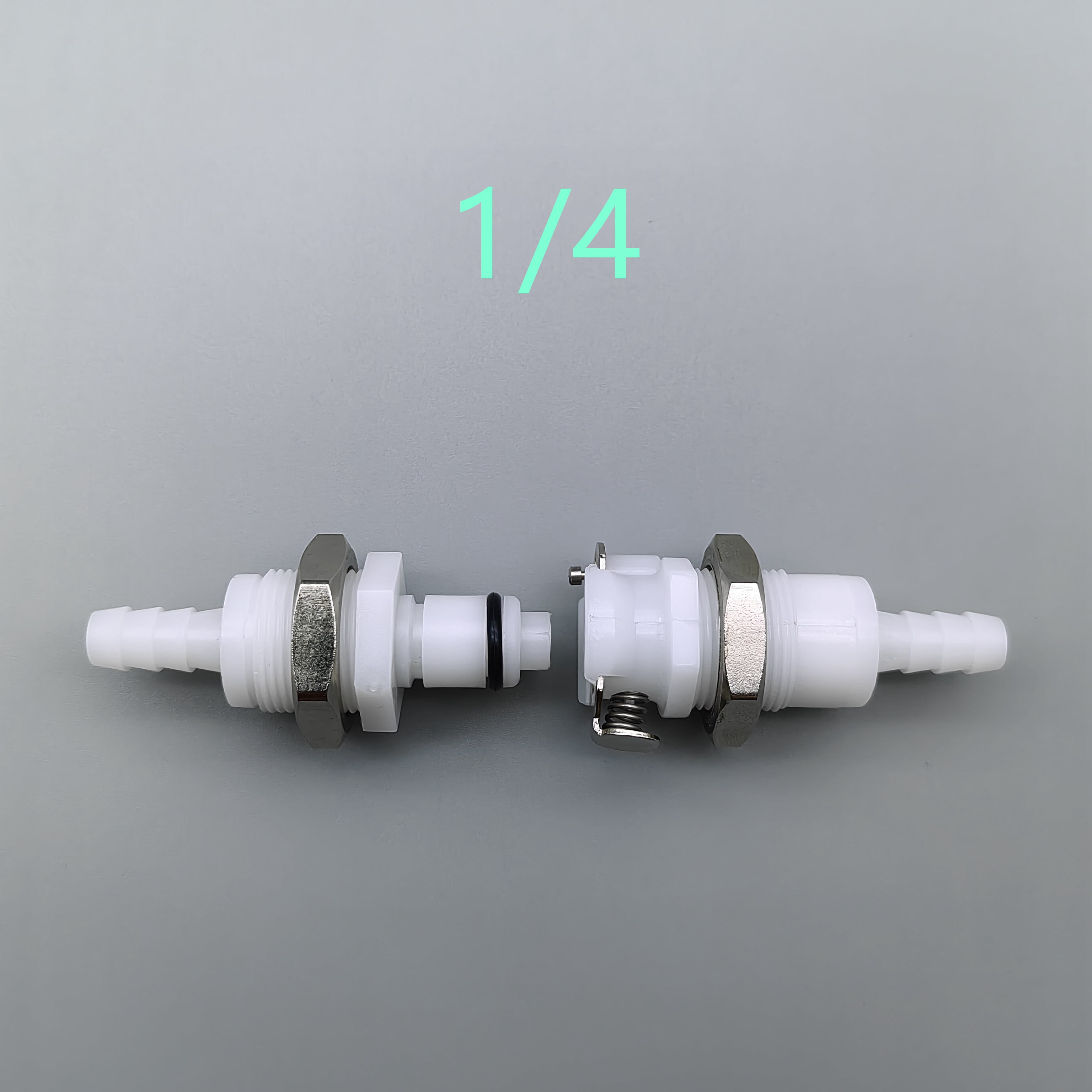 Male Female-Plastic Quick Connect Pipe Fittings, Barb Fittings, Inline ...
