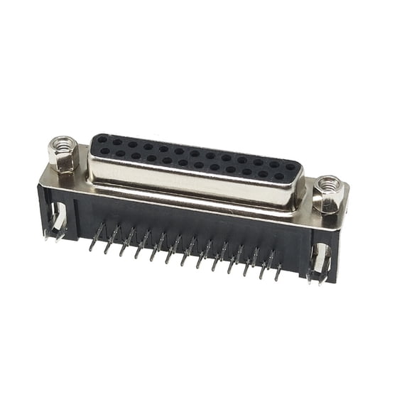 Male/Female Right Angles PCB Mount Connectors Signals Transmission ...