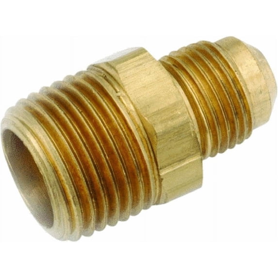 Anderson Metals Corp. Male Flare Connector — Residential Use, Standard ...