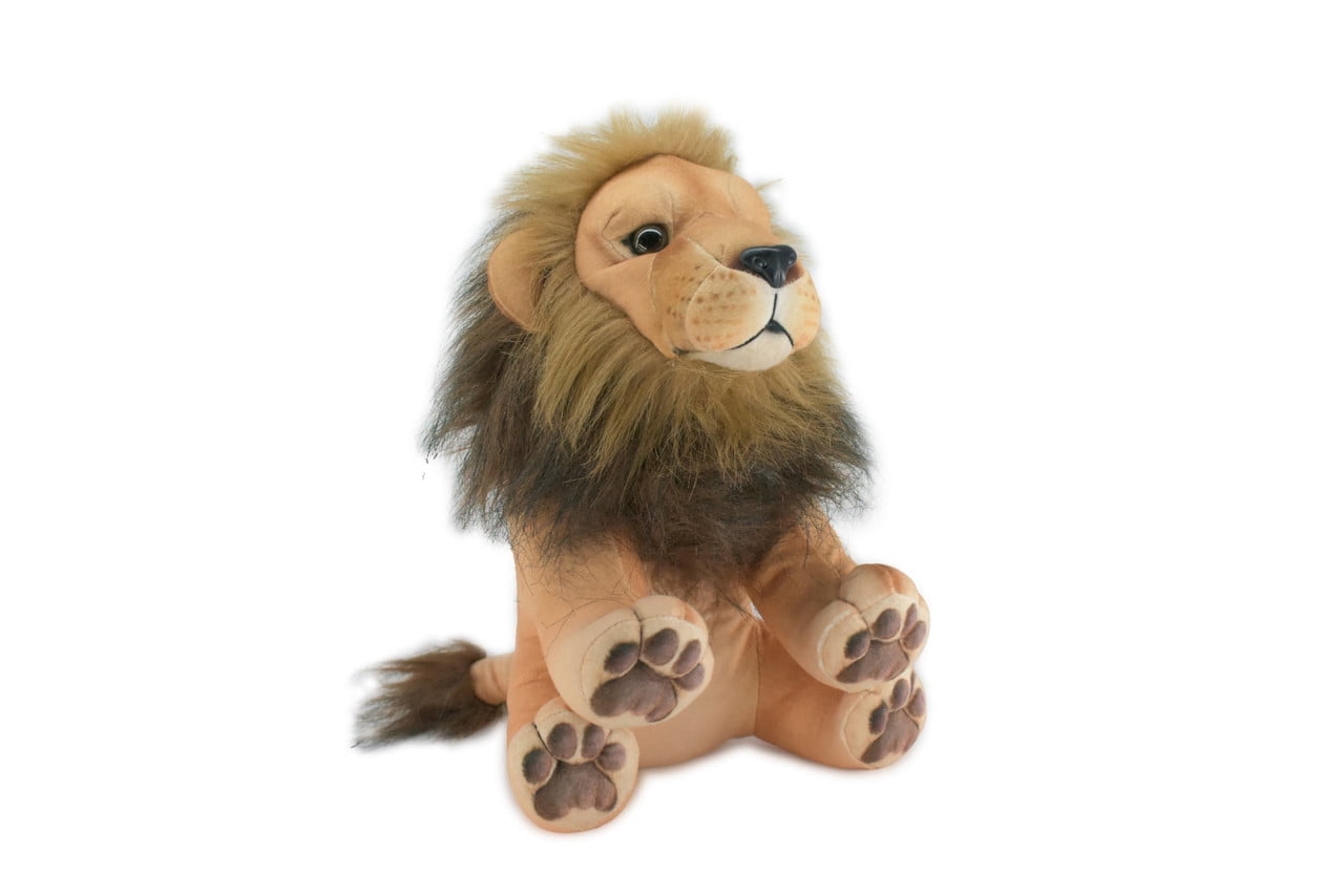 Male Lion, African lion, Very Nice Plush, Stuffed Animal, Educational ...