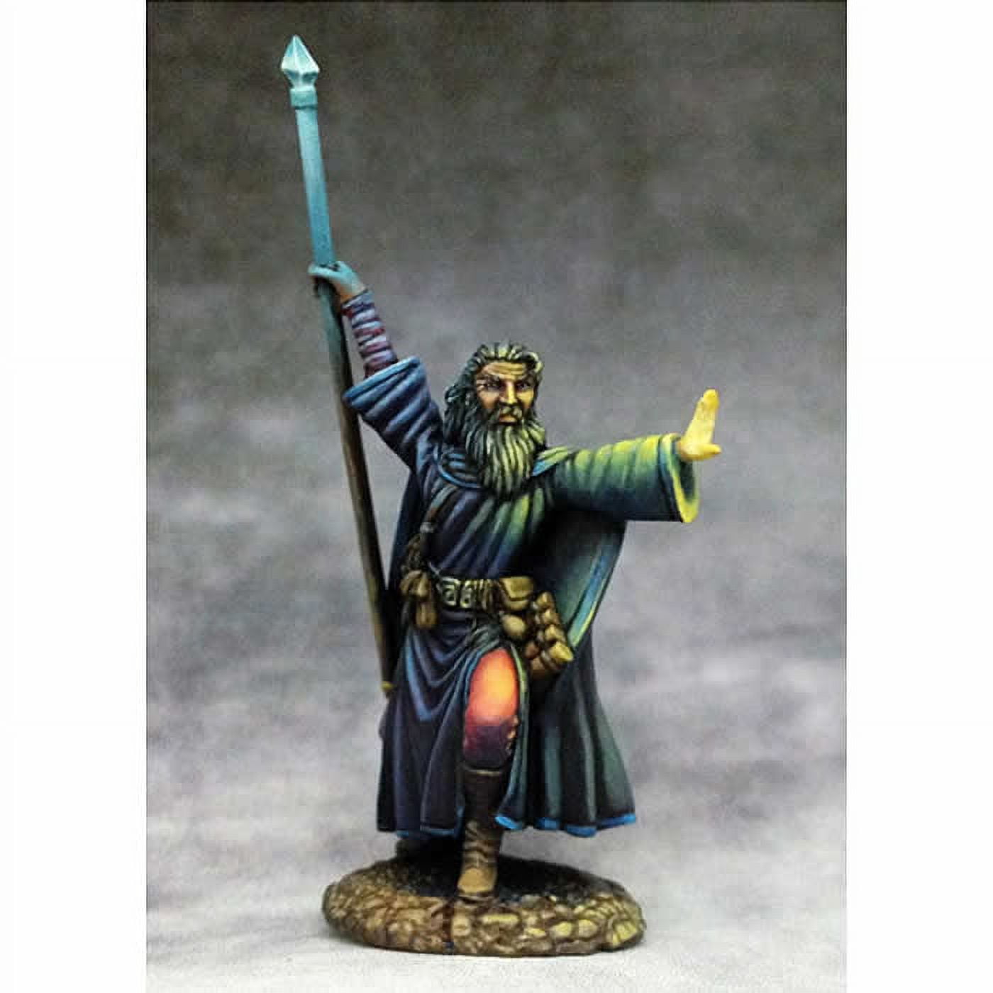 Male Mage With Staff Miniature Dark Sword Miniatures - Walmart.com