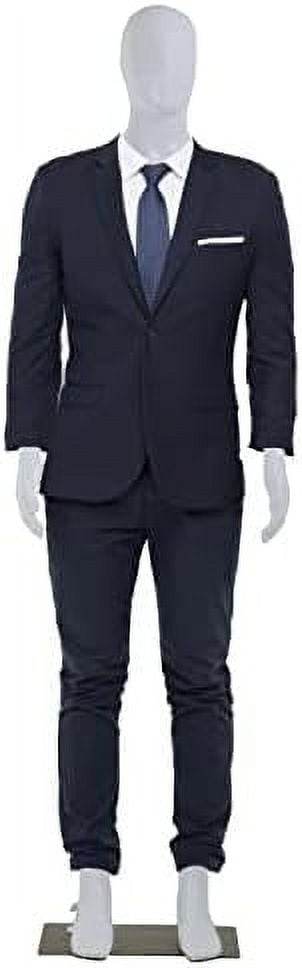 Male Mannequin Full Body 73" High Adjustable Realistic Manikin Torso ...
