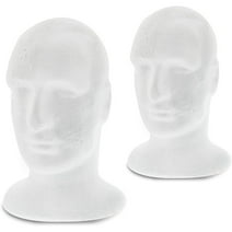 Styrofoam Male Head Bulk 11"X6.5"X8.5" - Walmart.com