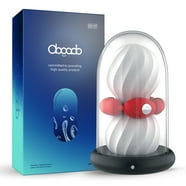 Adam & Eve 5.9" Triple Chamber Ball Drainer Masturbator for Men ...