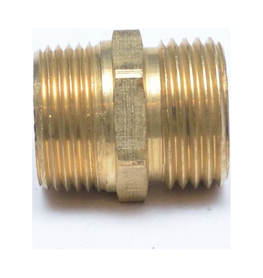 Male NPT MPT MIP To Male GHT Garden Hose Thread Adapter Brass Fitting ...