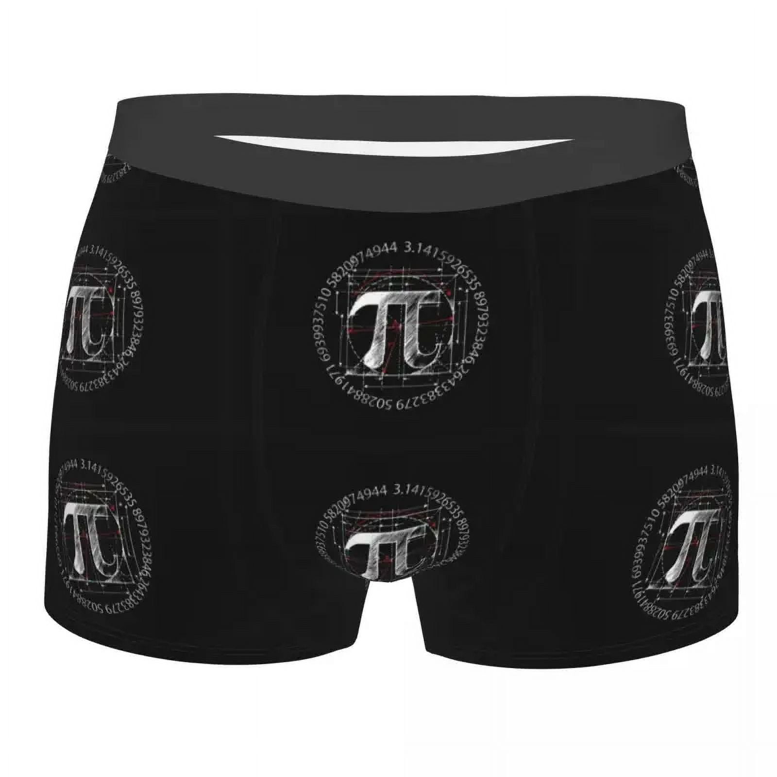 Male Novelty Math Symbol Underwear Science Mathematics Teacher Gift ...