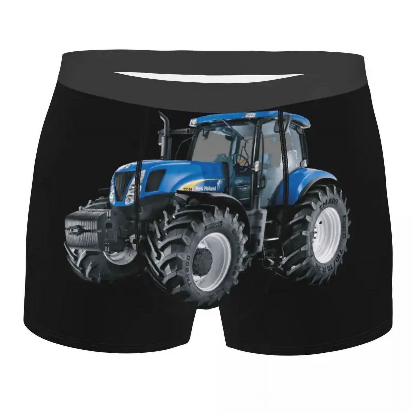 Male Novelty Tractor Underwear Boxer Briefs Breathable Shorts Panties ...