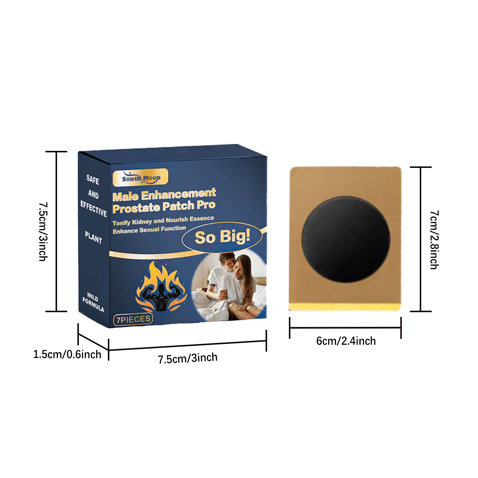 Male Patch Discomfort In The Male Pelvic Area And Improves Health And ...