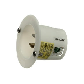 Male Power Inlet Receptacle