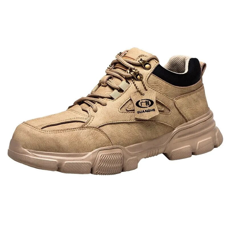 Male Safety Shoes Work Sneakers Indestructible Work Safety Boots Winter ...
