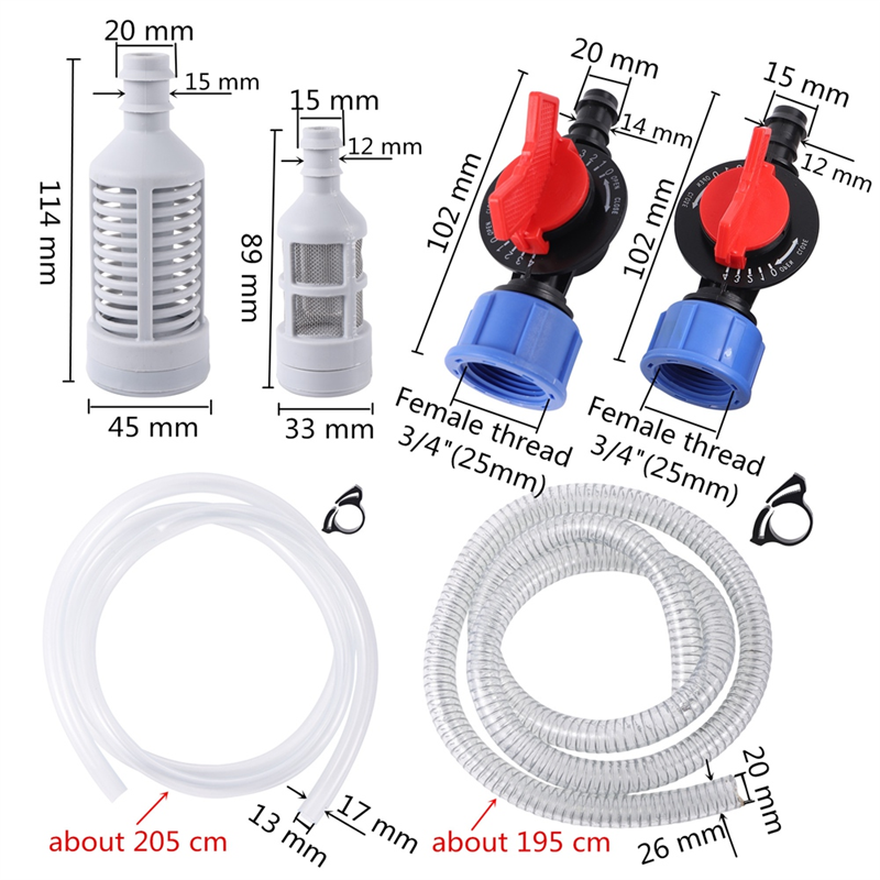 Male Thread Venturi Fertilization Kit Automatic Injector Drip Sprinkler ...