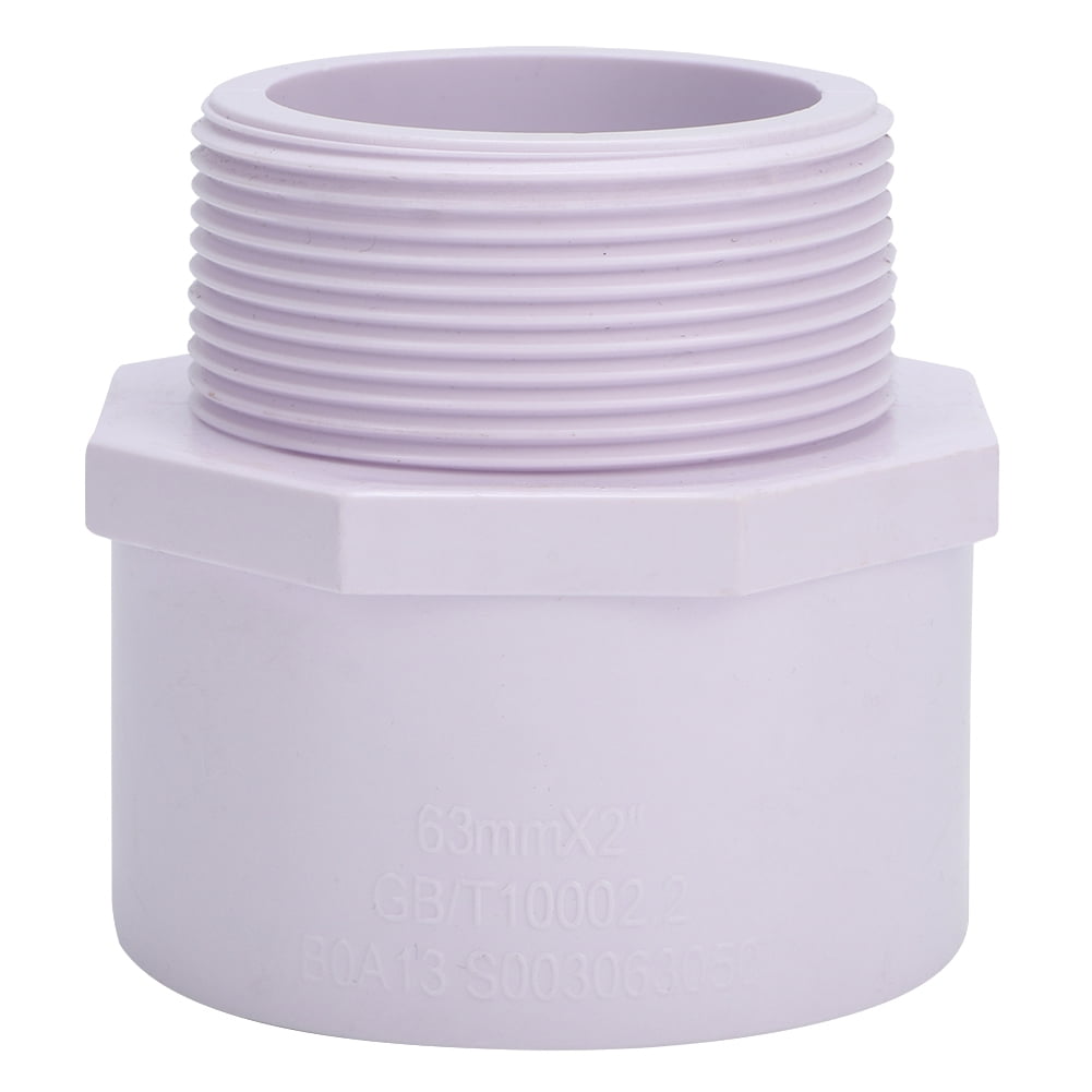 Male Thread Water Pipe Adapter for Secure Connections PVC Flanged Pipe ...