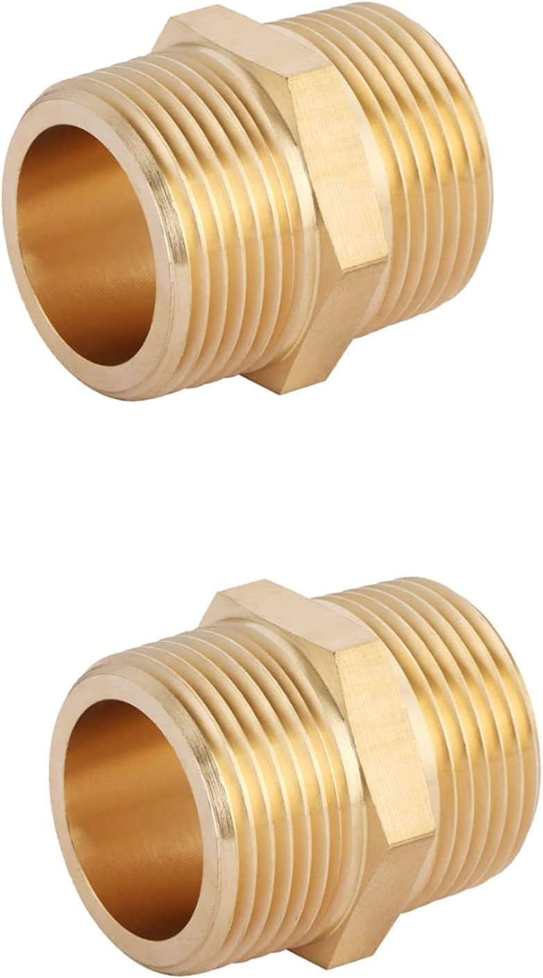 Male Threaded Pipe Joint Male Threaded Joint, Brass Male to Male ...