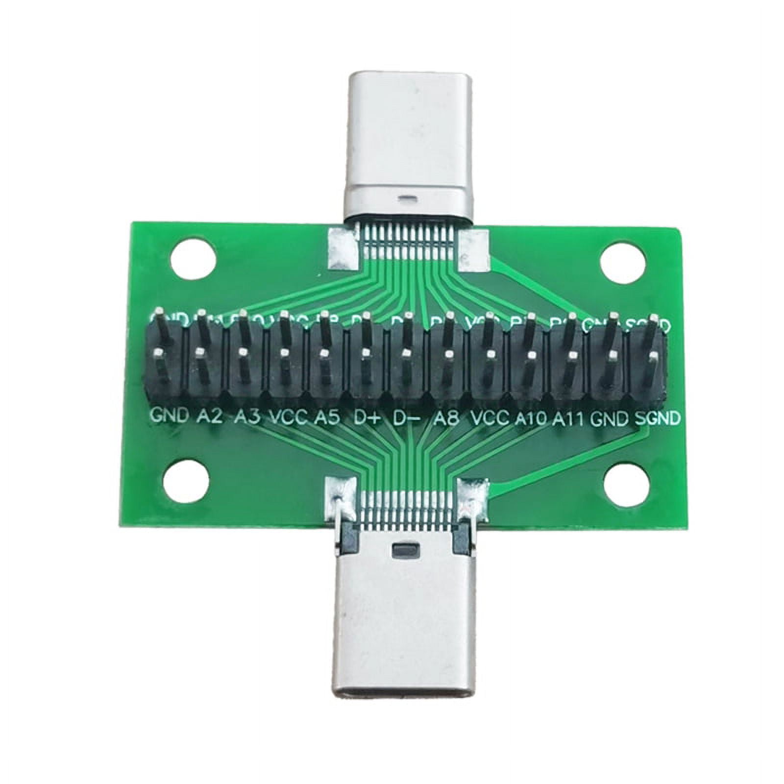 Male To Female Type C Test PCB Board Universal Board with USB Port ...