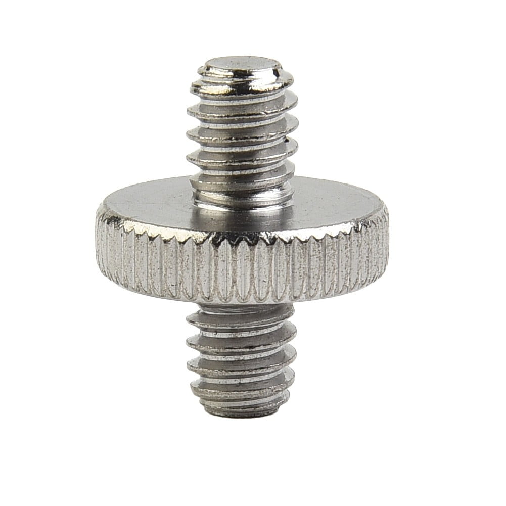 Male To Male Screw Adapter For Camera Tripod Stand Silver 1/4Inch To 3 ...