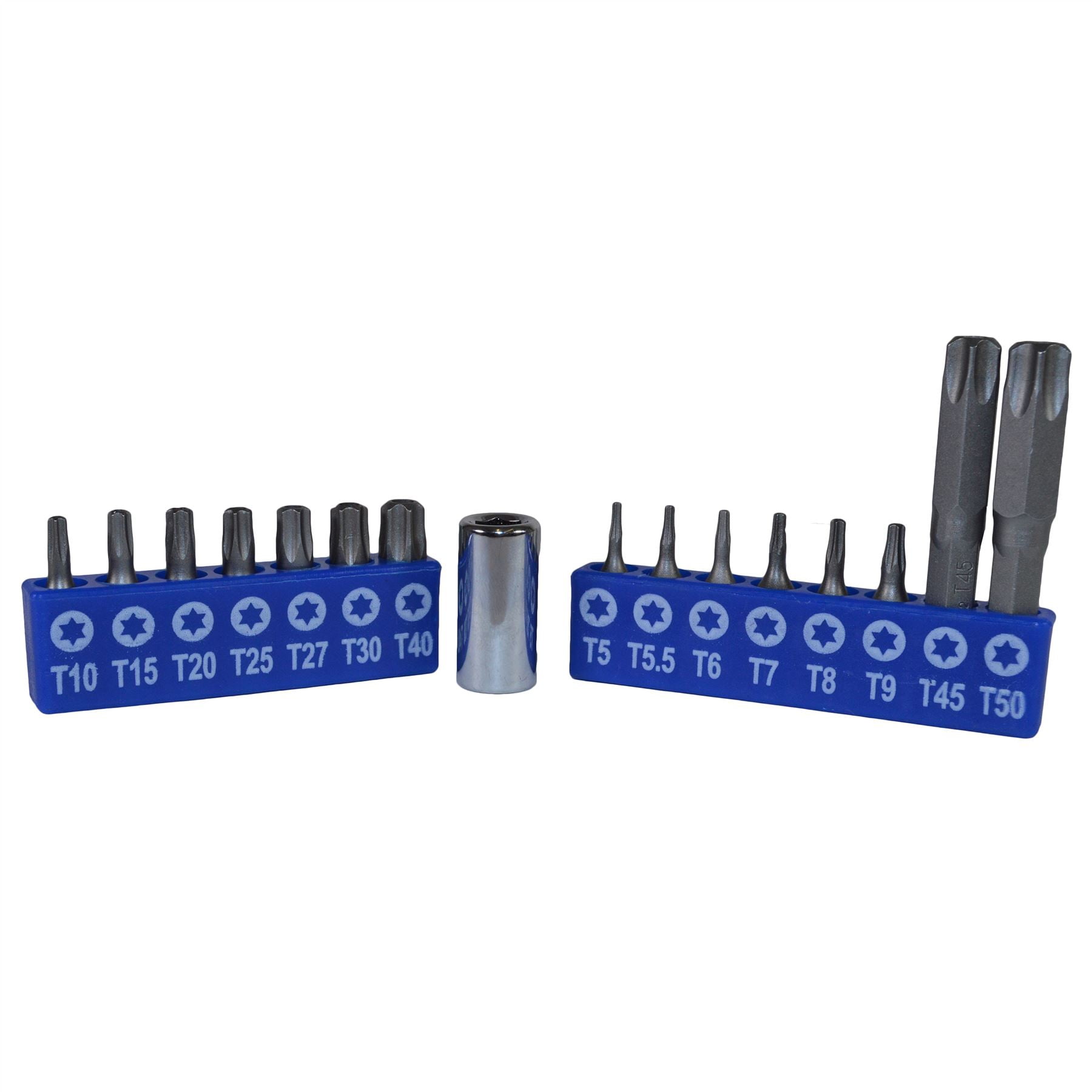 Male Torx And Tamper Torx Bit Set T5 - T50 with 1/4" Bit Adapter 16pcs ...