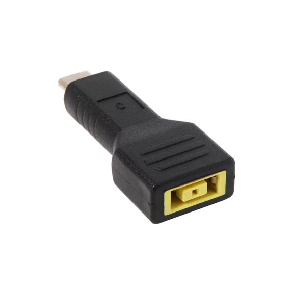 Male USB-C Interface to Thinkpads 45W PD Square Plug Charging Converter ...