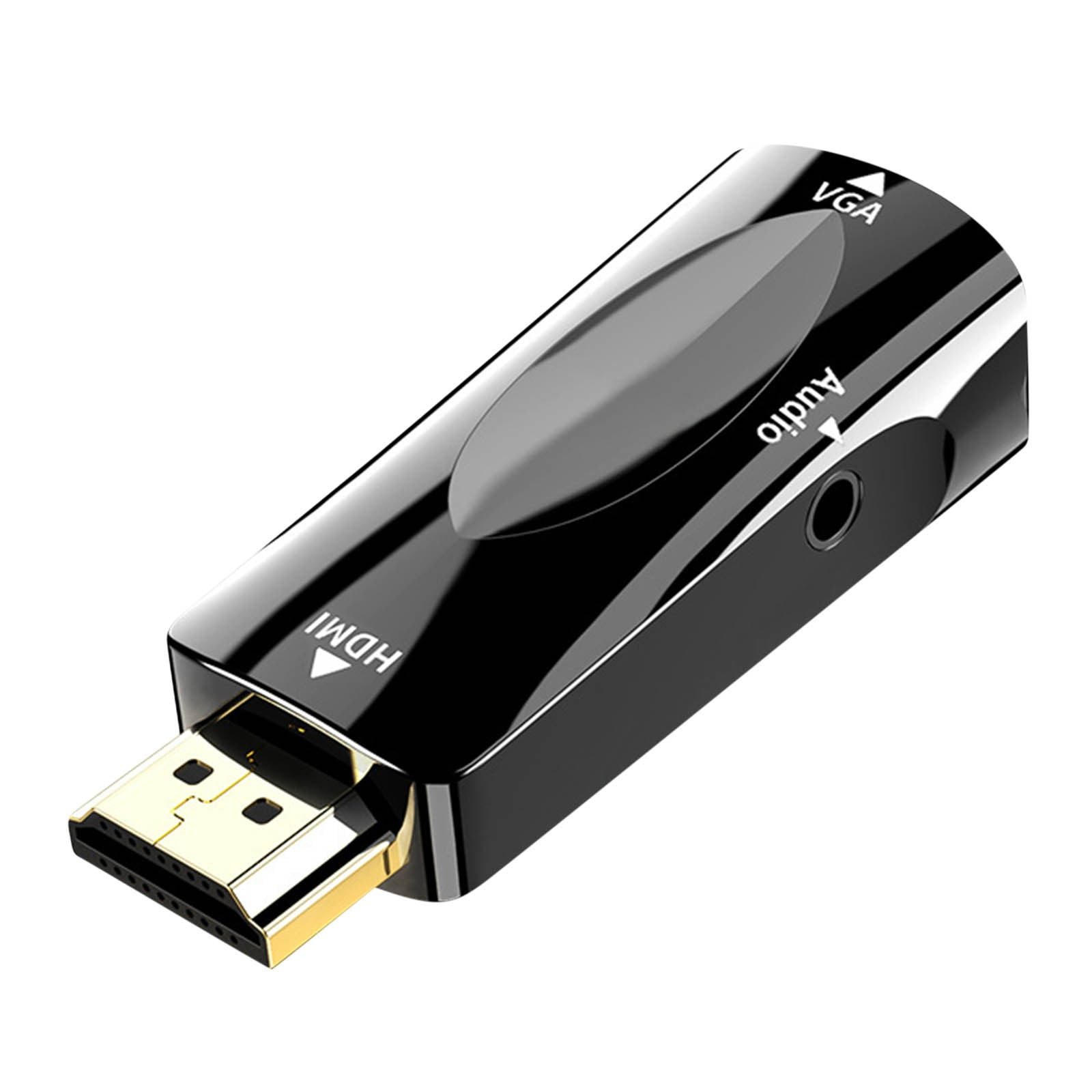 Male to VGA Female Adapter Video Converter 3.5mm Audio Output Cable ...