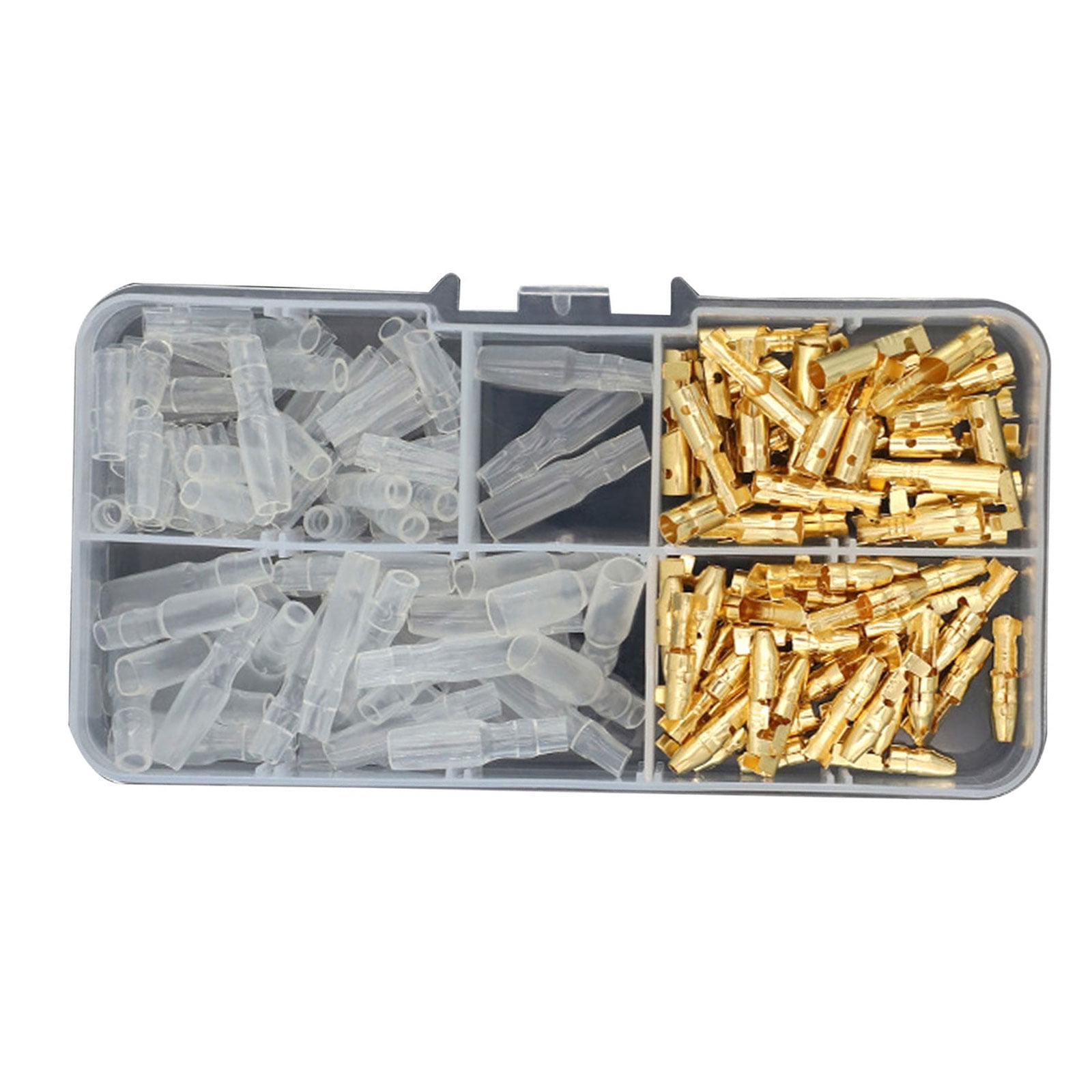 Male and Female Terminals Connectors with Insulation Sleeve Crimp ...